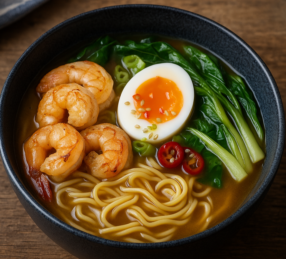 Autumn Prawn Ramen – Mermaid Seafoods