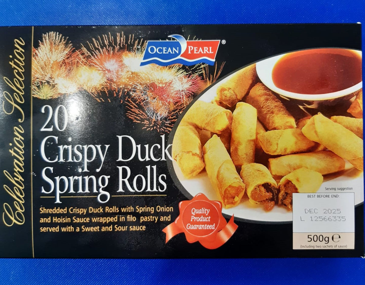 Duck Spring Rolls - 500g pack – Mermaid Seafoods