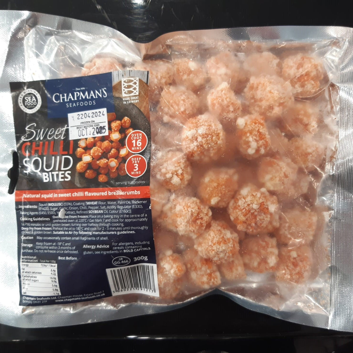 Sweet Chilli Squid Bites - 300g pack – Mermaid Seafoods