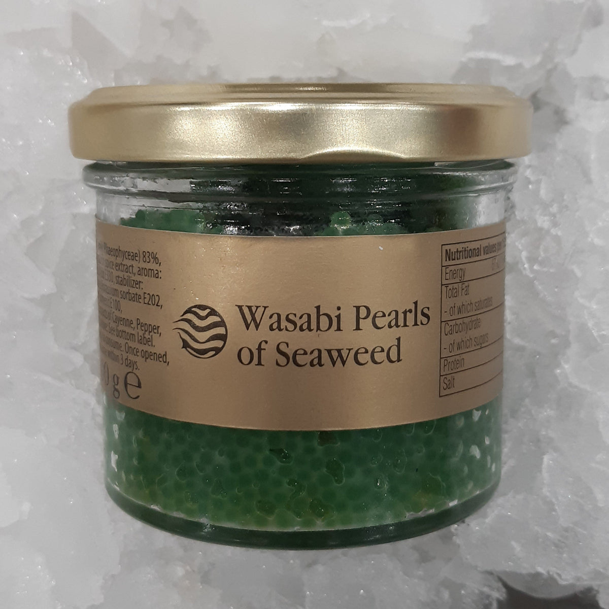 Wasabi Seaweed Pearls - 100g – Mermaid Seafoods