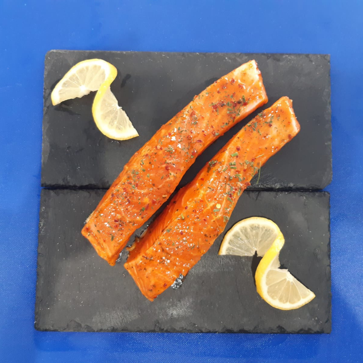 Chilli, Ginger and Lemon Salmon fillet - Single – Mermaid Seafoods