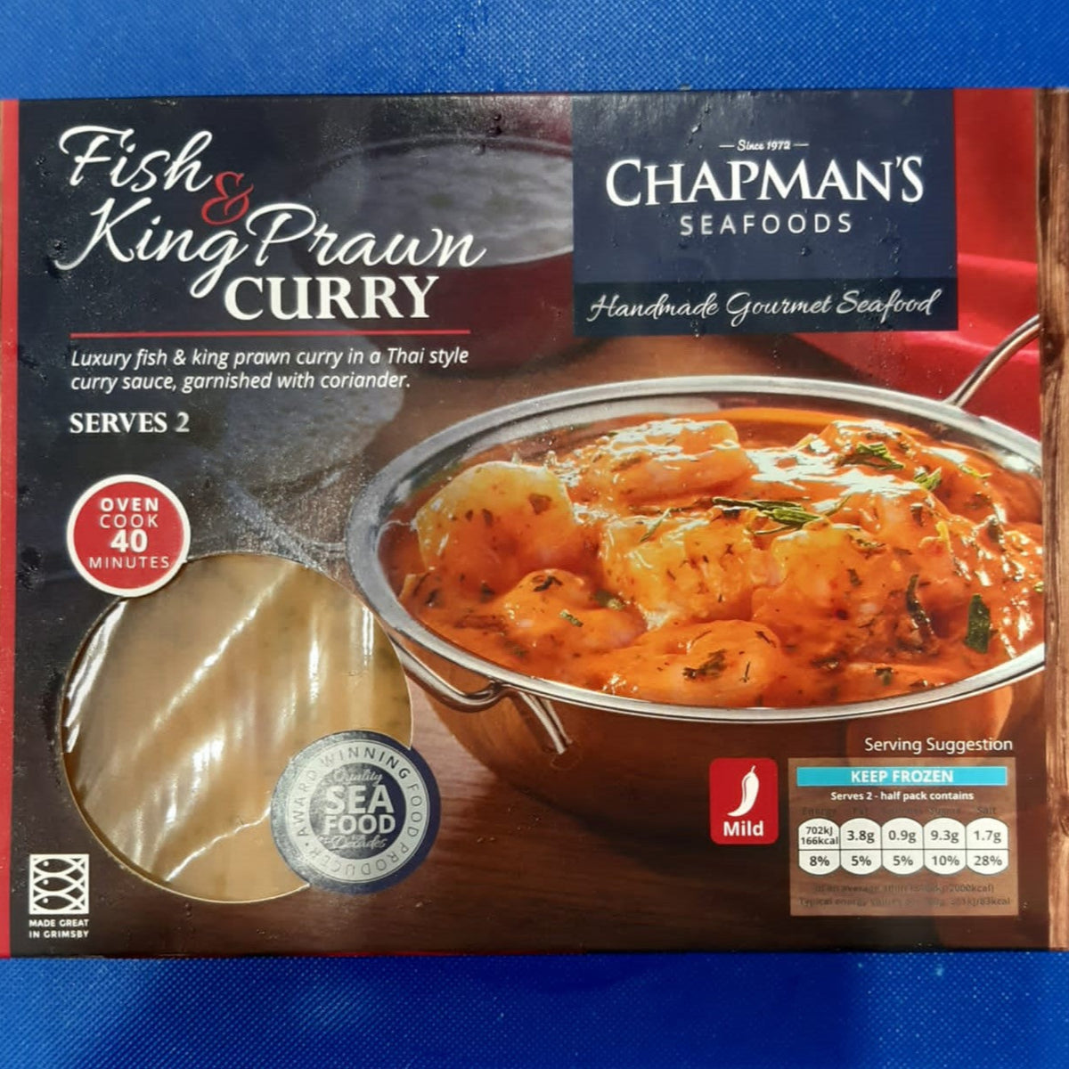 Fish & King Prawn Curry - serves 2 – Mermaid Seafoods