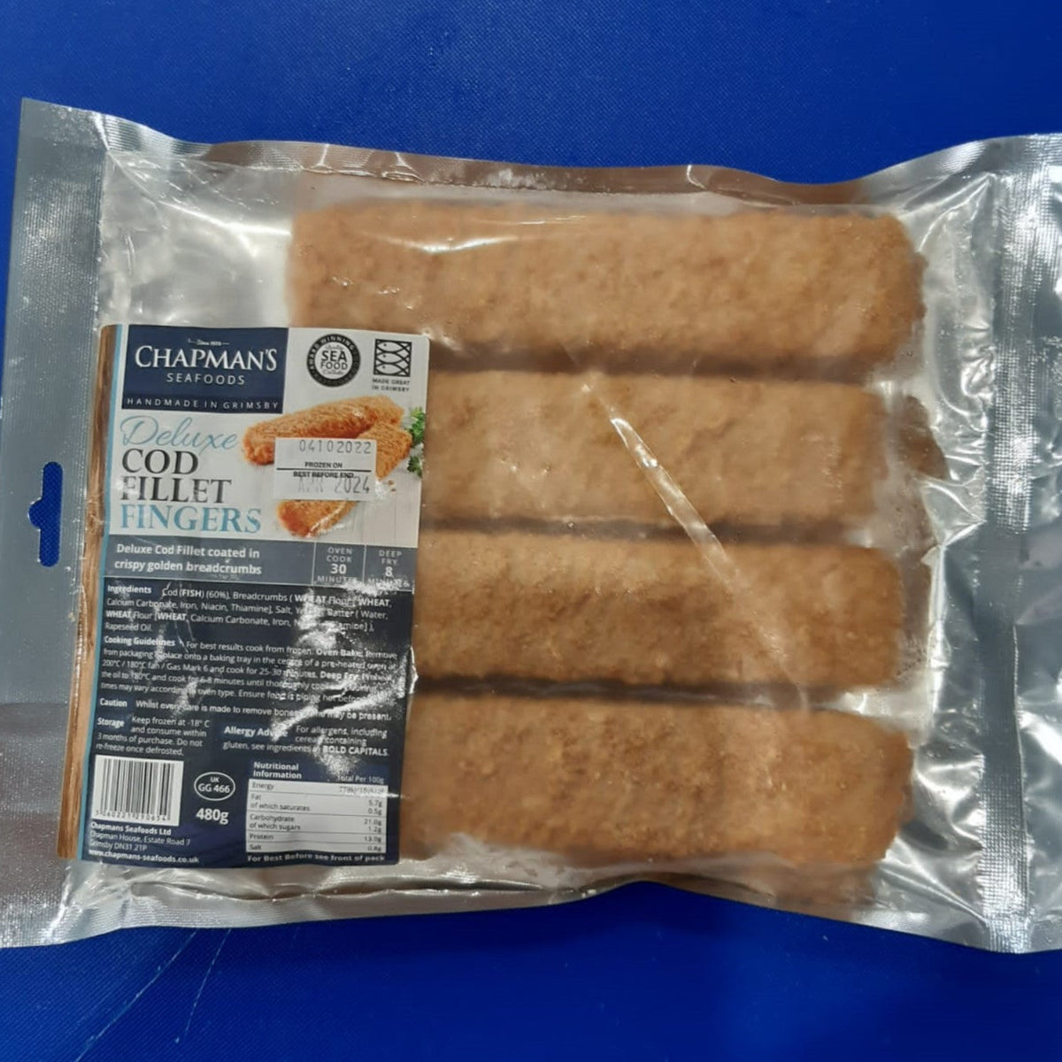 Deluxe Jumbo Cod Fillet Fingers - 4 pack – Mermaid Seafoods