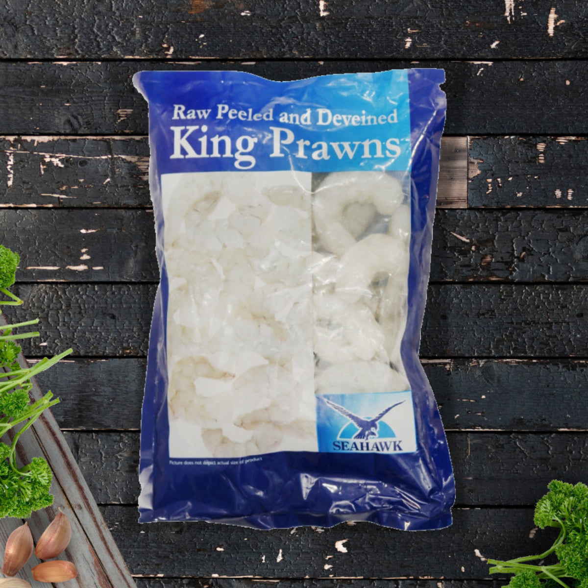 Raw Peeled and Deveined King Prawns - 800g – Mermaid Seafoods